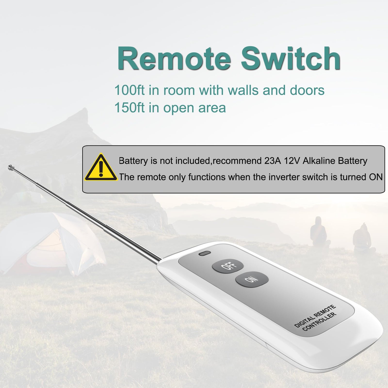 Home All products 300W Power Inverter with Wireless Rem...